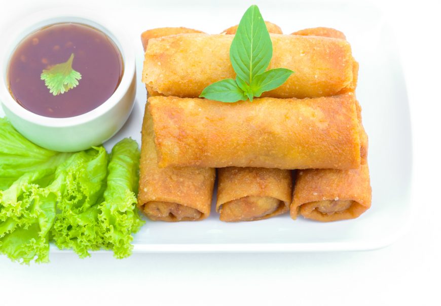 Spring Roll with Shrimp / Vegetale / Taro – Thai Unifood Services